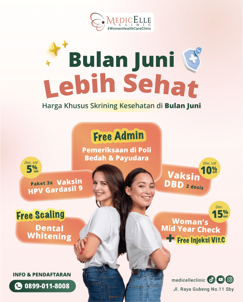 PROMO KESEHATAN JUNI 2025 - MedicElle Clinic